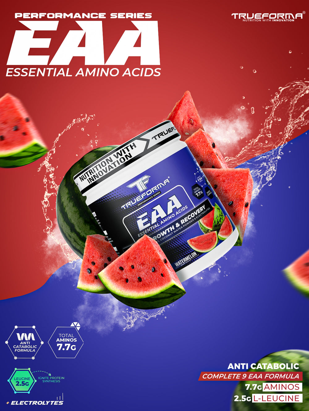 Trueforma® Performance Stack – Whey Protein, Pre-Workout & Creatine Bu